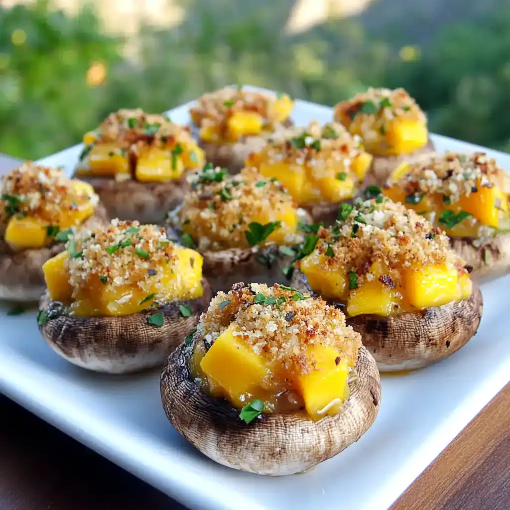The Ultimate Mango Stuffed Mushrooms (That Will Wow Your Dinner Guests!)