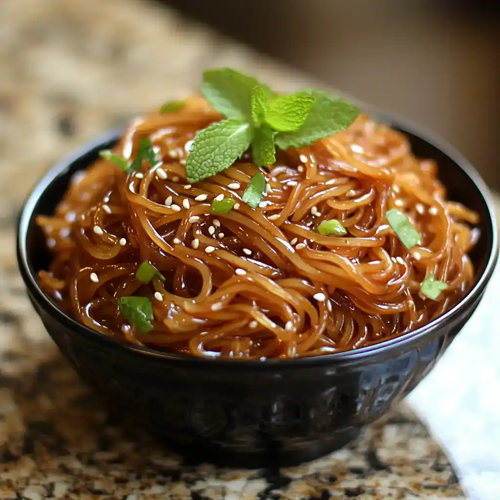 Glazed Noodles Iced Tea Recipe