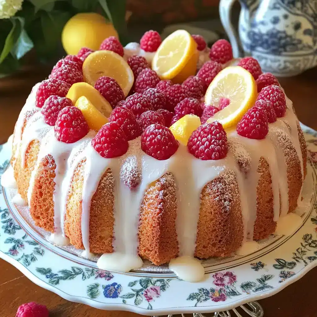 The Ultimate Lemon Raspberry Bundt Cake (That Makes Everyone Ask for ...