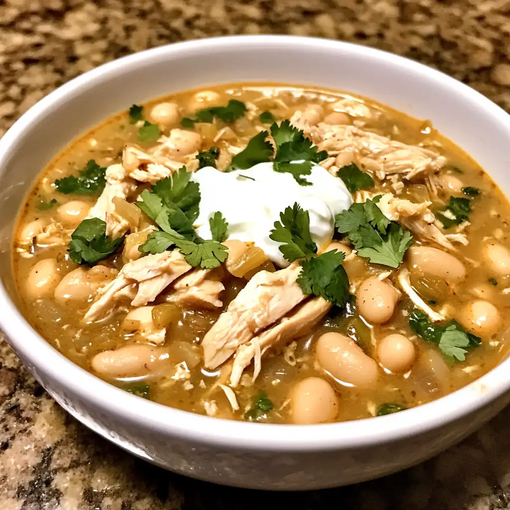 Greek Yogurt White Chicken Chili Recipe