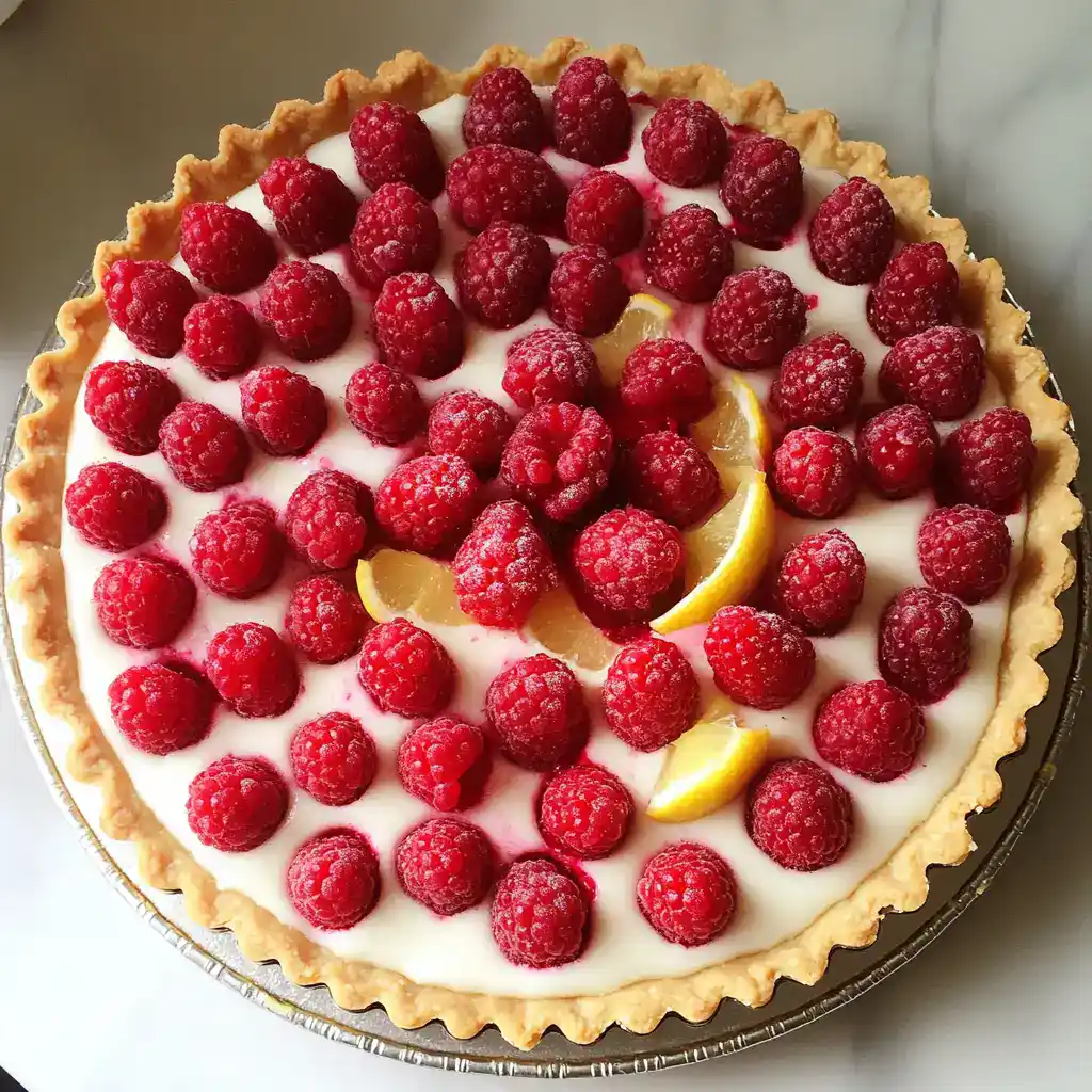 Lemon Raspberry Tart Recipe