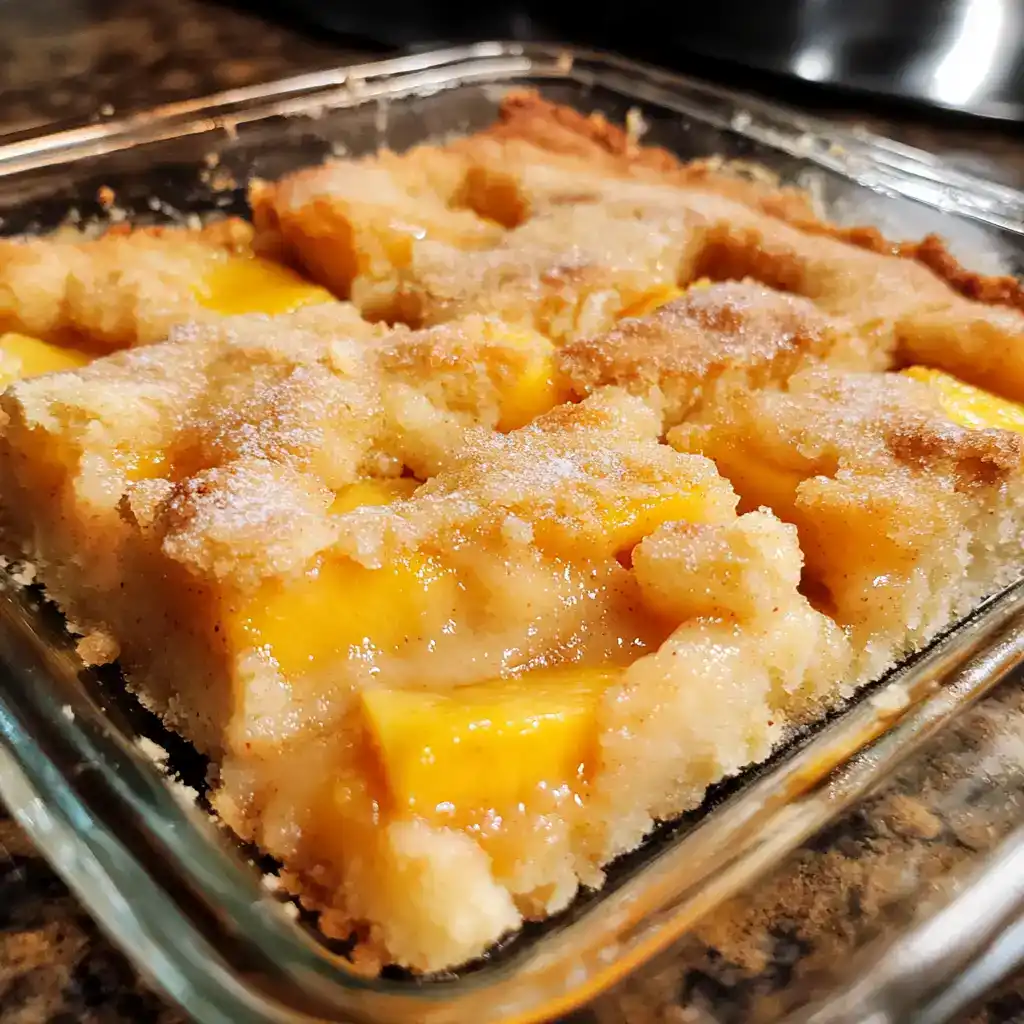 Peach Cobbler Bars Recipe - Perfect Summer Dessert