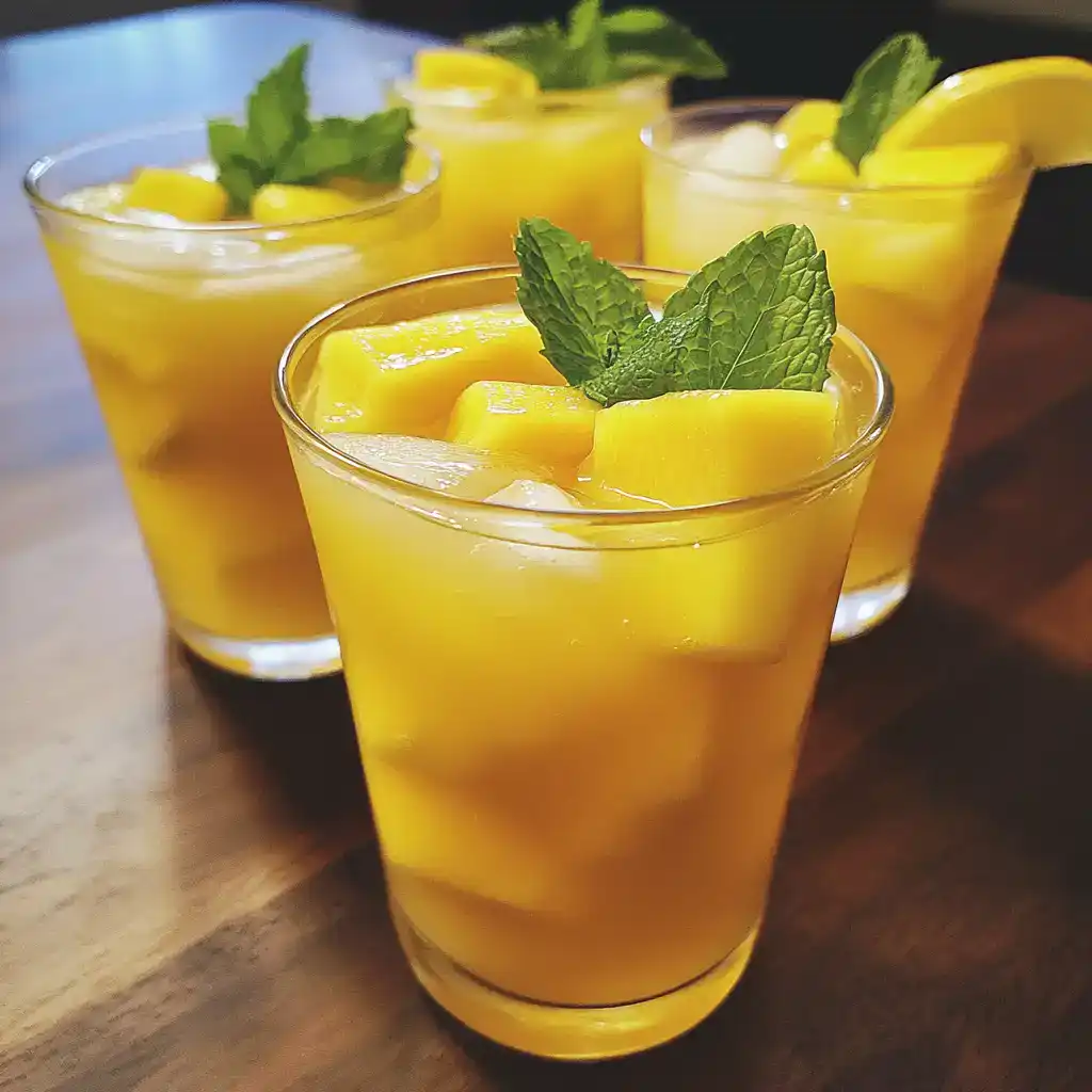 Mango Ginger Lemonade Recipe - Fresh & Easy to Make