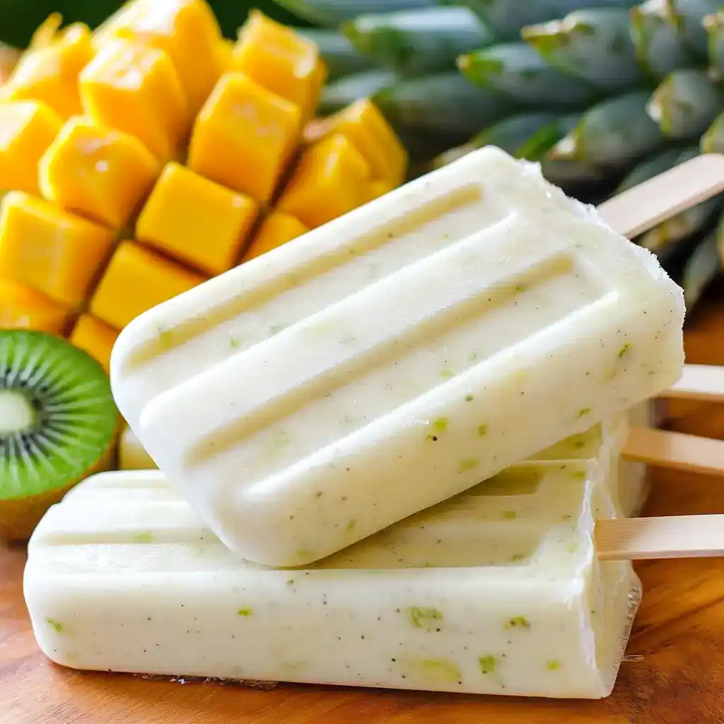 Tropical Smoothie Popsicles Recipe