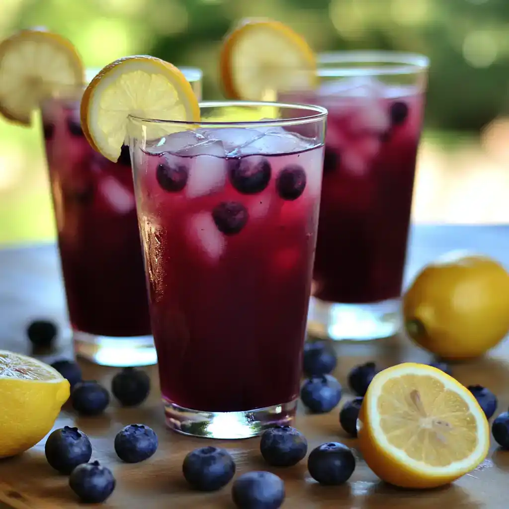 Blueberry Ginger Lemonade Recipe