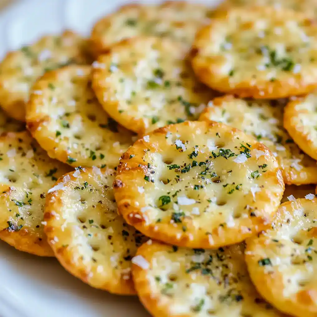 Garlic Ritz Snacks Recipe - Easy Addictive Crackers