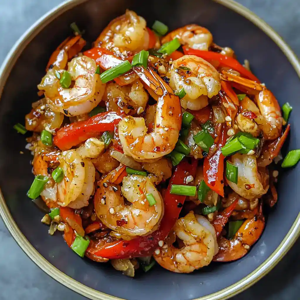 Goong Tod Gratiem (Garlic Shrimp) with Pepper Recipe